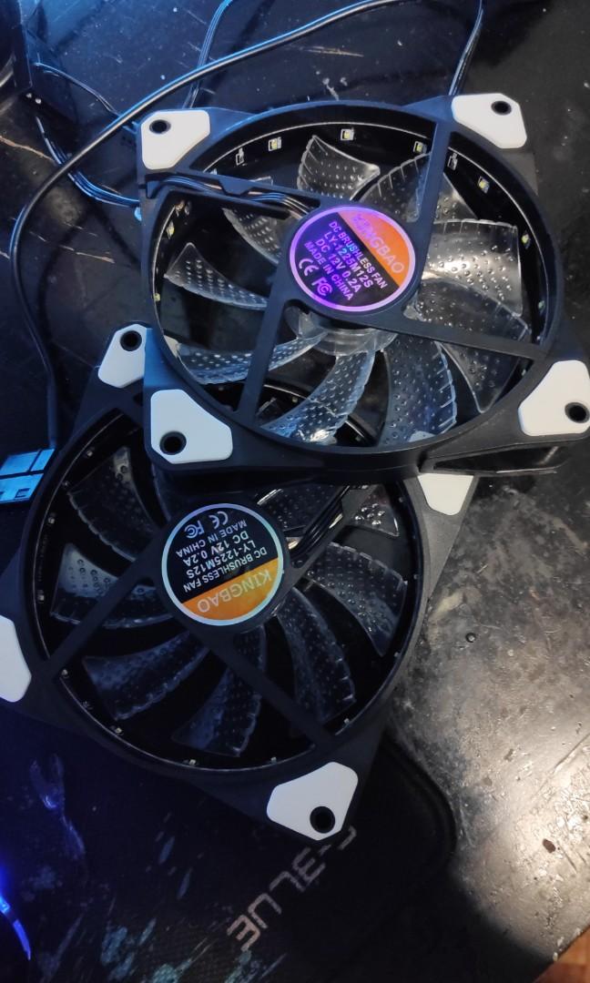 Rush 4 Pin LED Fan, Computers & Tech, Parts & Accessories, Computer ...