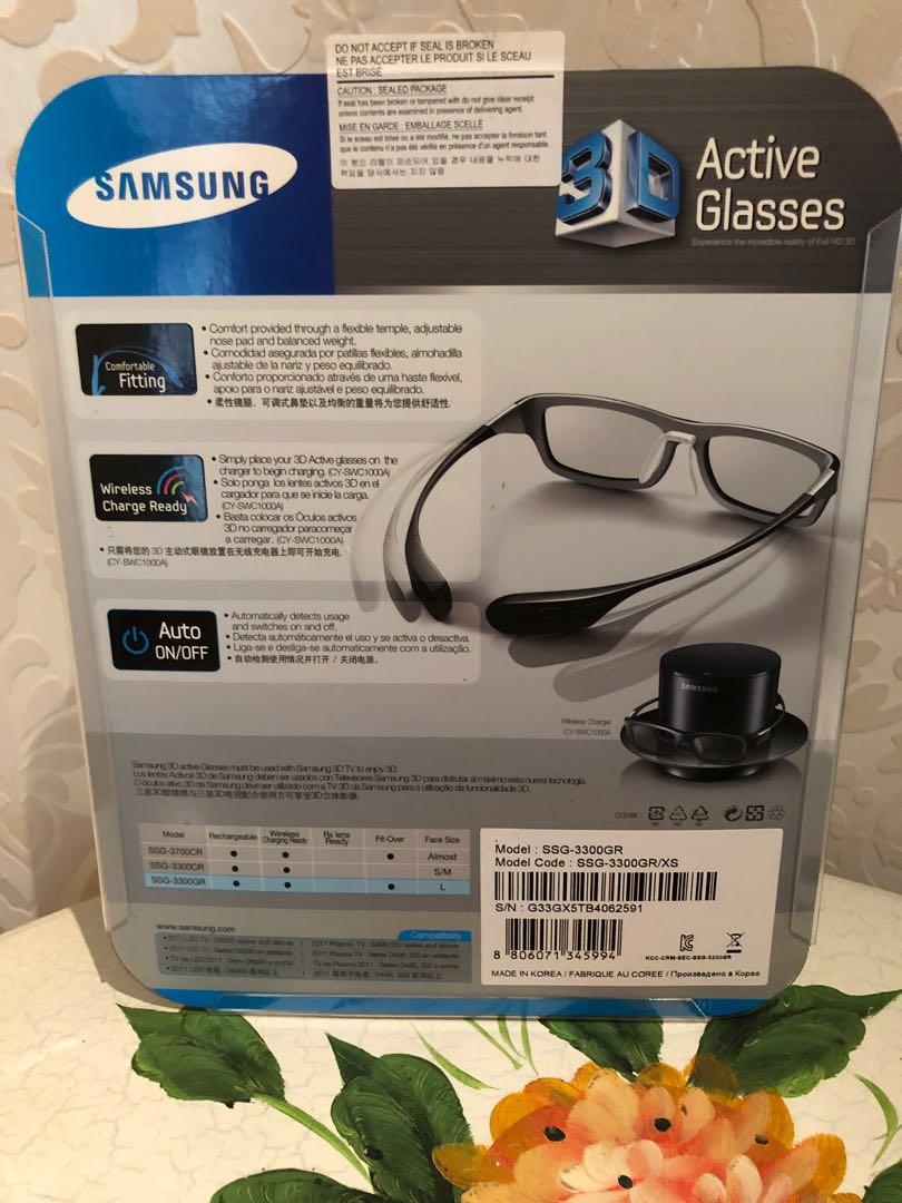 Samsung 3D active glasses SSG-330GR, Mobile Phones & Gadgets, Wearables ...