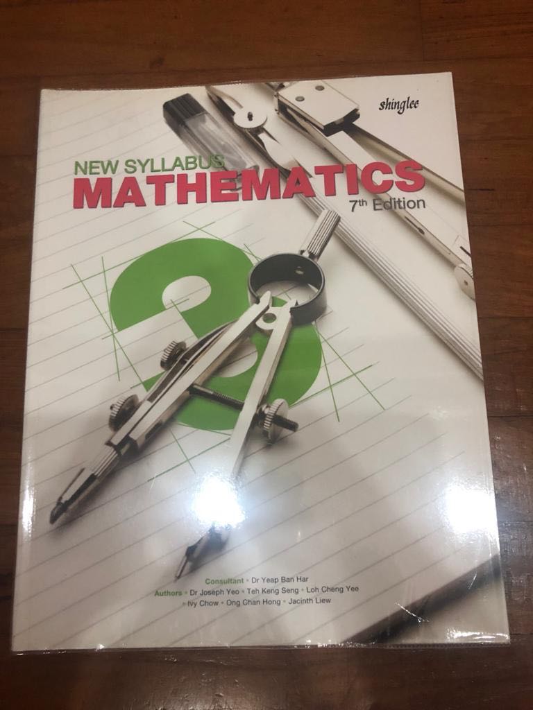 Sec 3 Math Textbook, Hobbies & Toys, Books & Magazines, Textbooks on ...