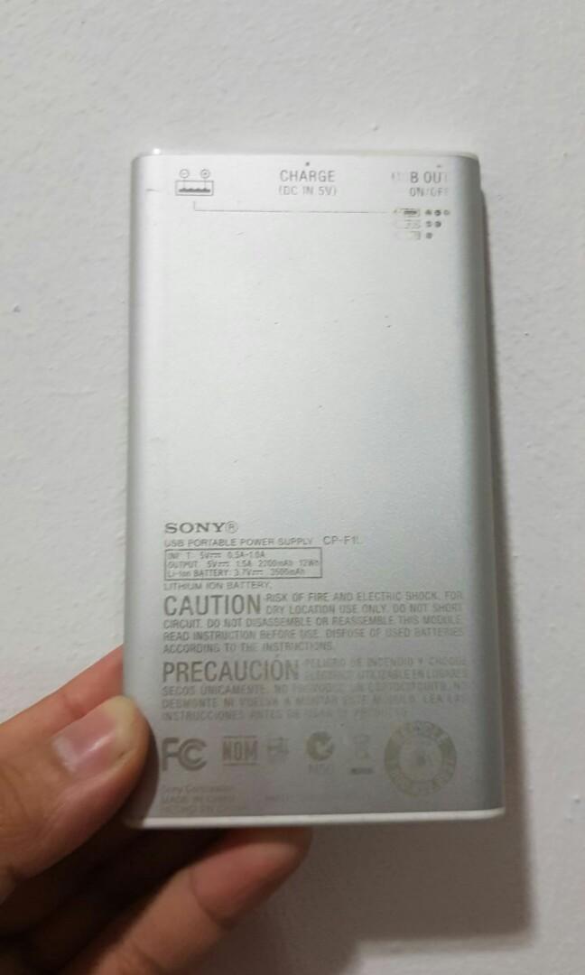[Sony] Portable Charger, Computers & Tech, Parts & Accessories ...