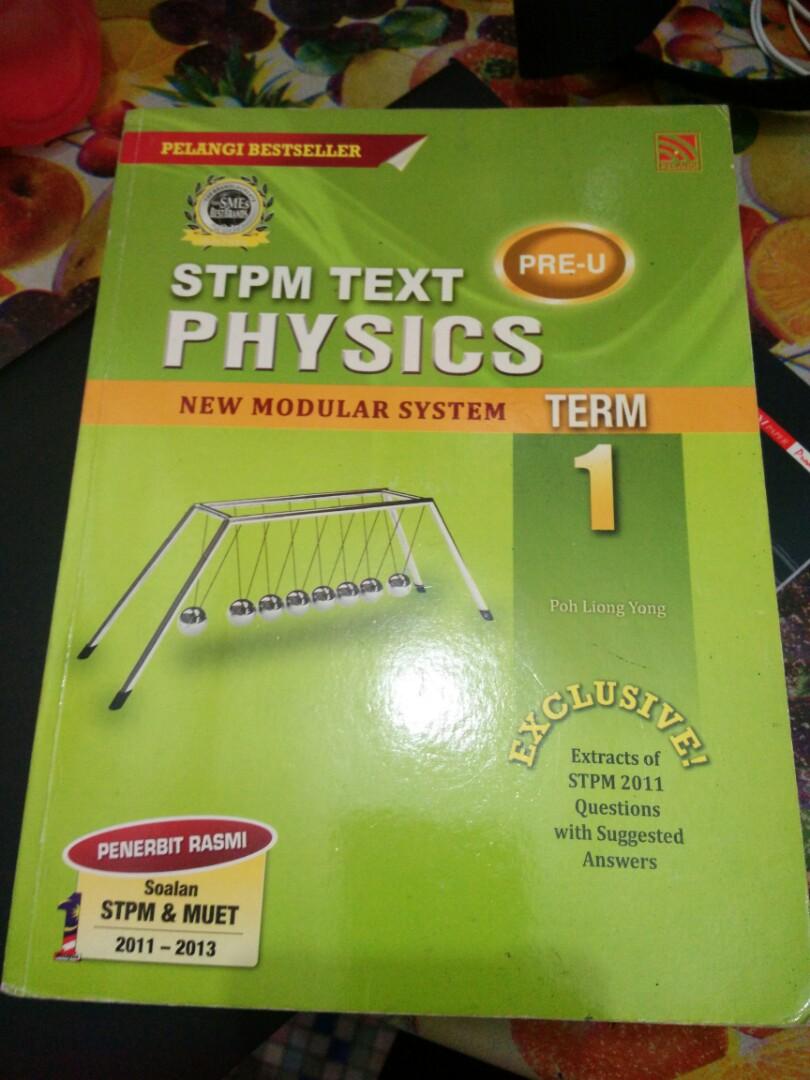 STPM PHYSICS TERM 1 TEXT BOOK, Hobbies & Toys, Books & Magazines ...