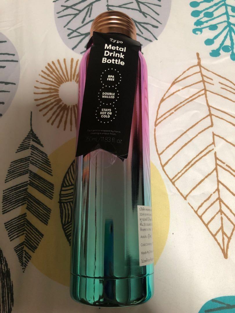 Typo Water Bottle, Everything Else on Carousell