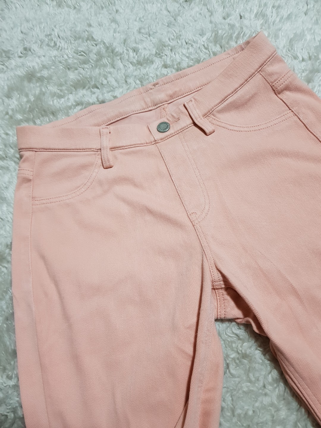 UNIQLO Pants (pastel pink color), Women's Fashion, Bottoms, Other ...