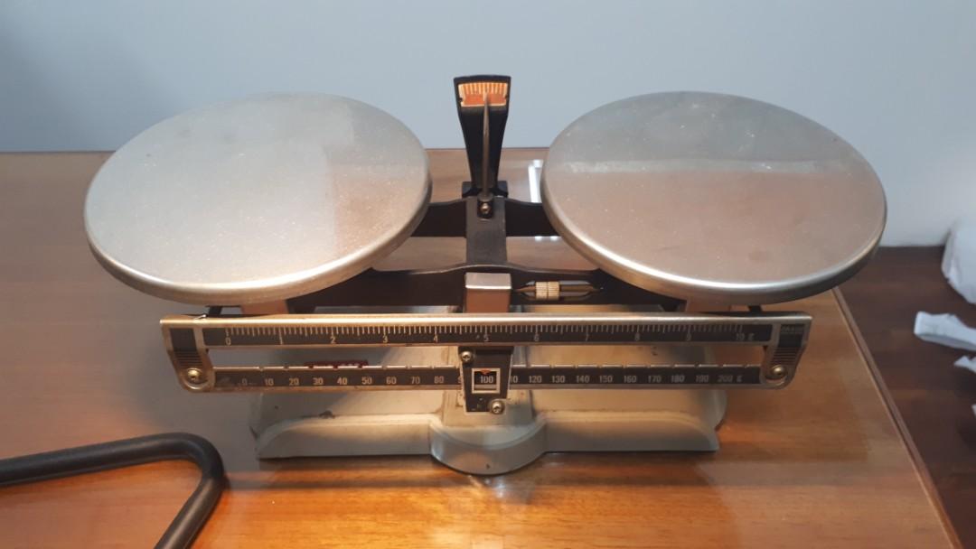 Vintage counter weight balance scale, Design & Craft, Craft Supplies ...