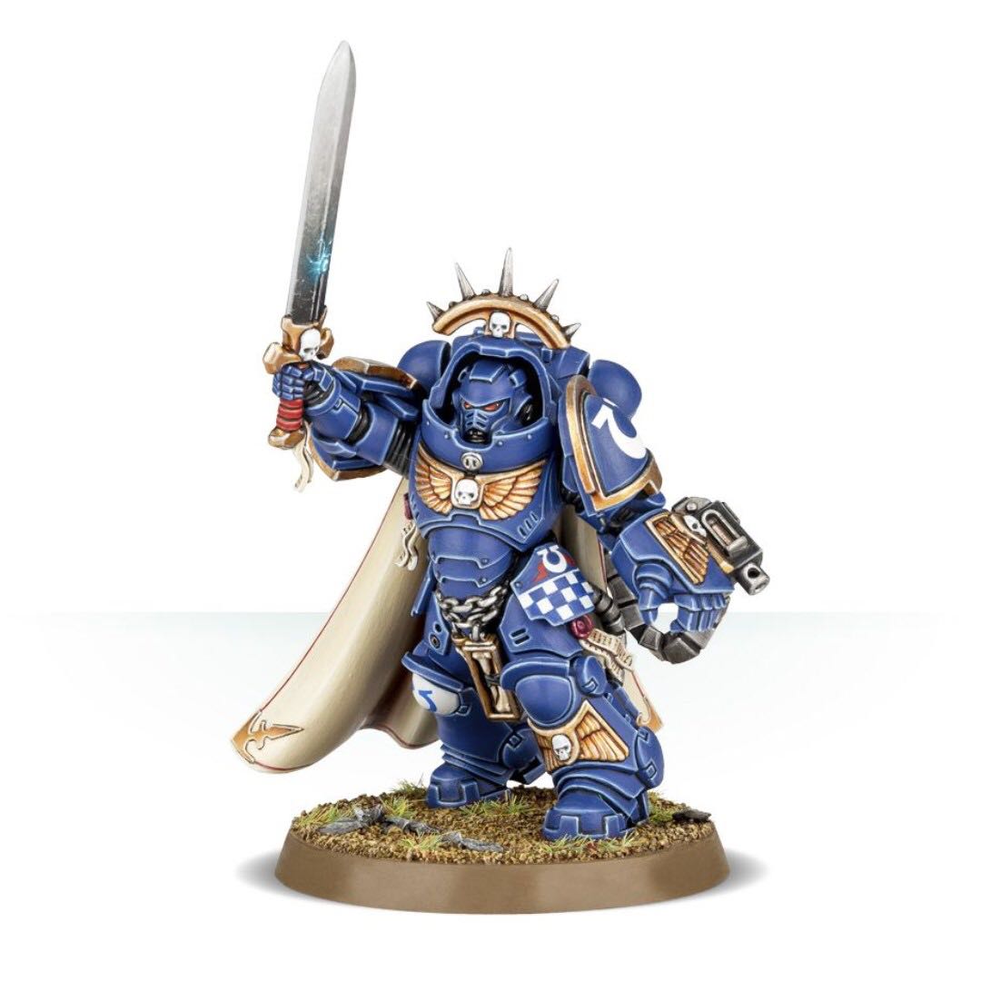 Warhammer 40k Space Marine Primaris Captain in Gravis Armour, Hobbies ...