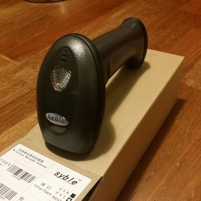 Wireless USB Barcode Scanner (Syble XB5108R), Computers & Tech ...