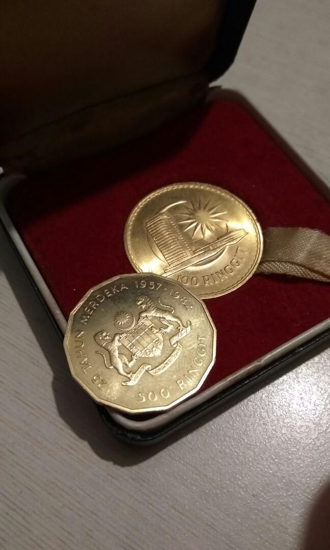 [February's Sales] Rare & unique Tunku Abdul Rahman Commemorative Gold ...