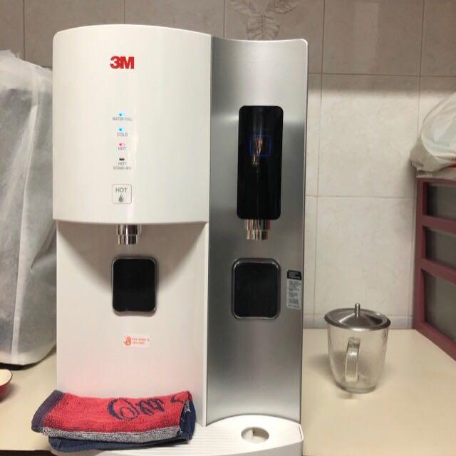 3m water filter with hot, cold and room-temperature water dispenser, TV ...