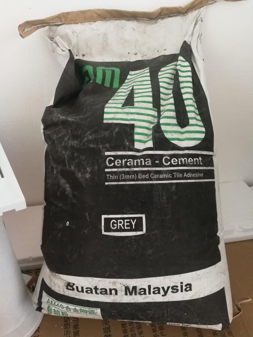 AM40 thin bed ceramic tile adhesive glue cement brick renovation diy ...