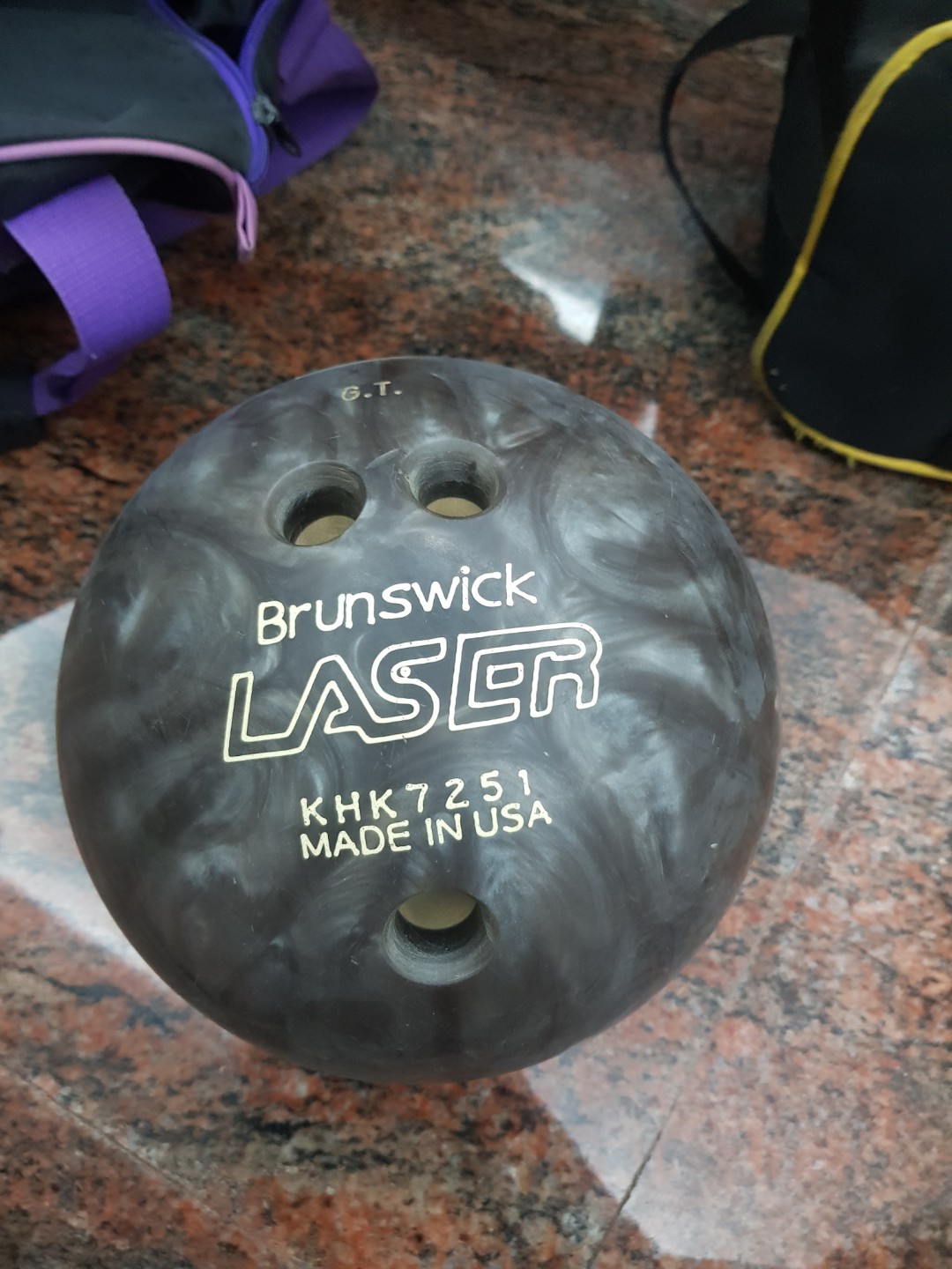 Brunswick Laser Bowling Ball, Sports Equipment, Sports & Games ...