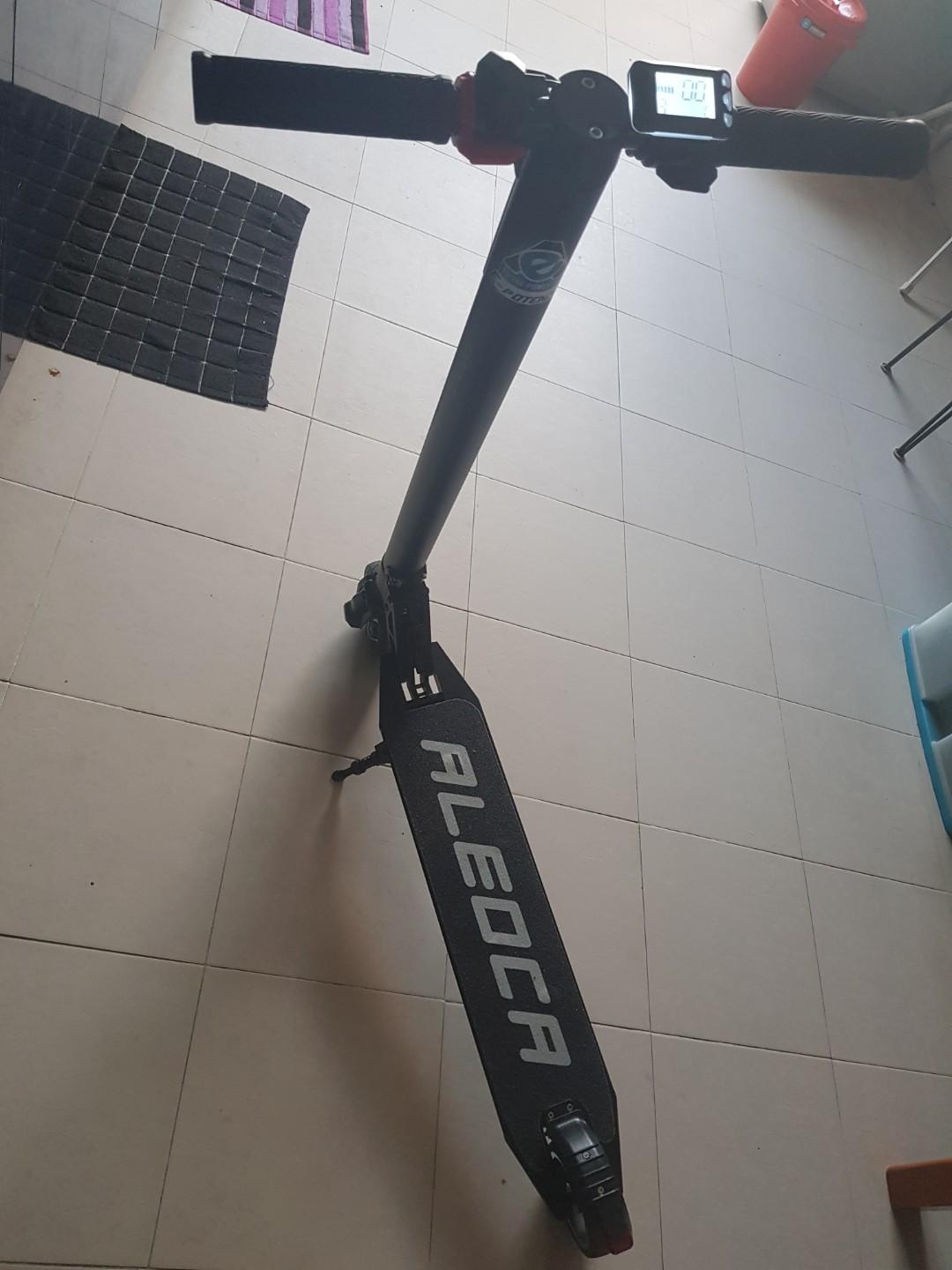 E-scooter Aleoca, Sports Equipment, PMDs, E-Scooters & E-Bikes, E ...