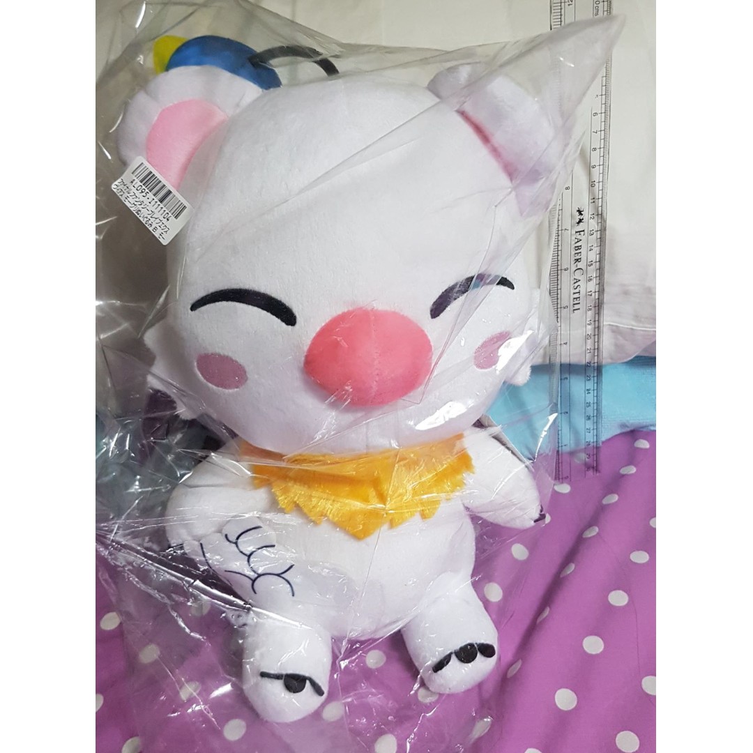 Final Fantasy Brave Exvius Moggle/Moogle Plush, Hobbies & Toys, Toys ...