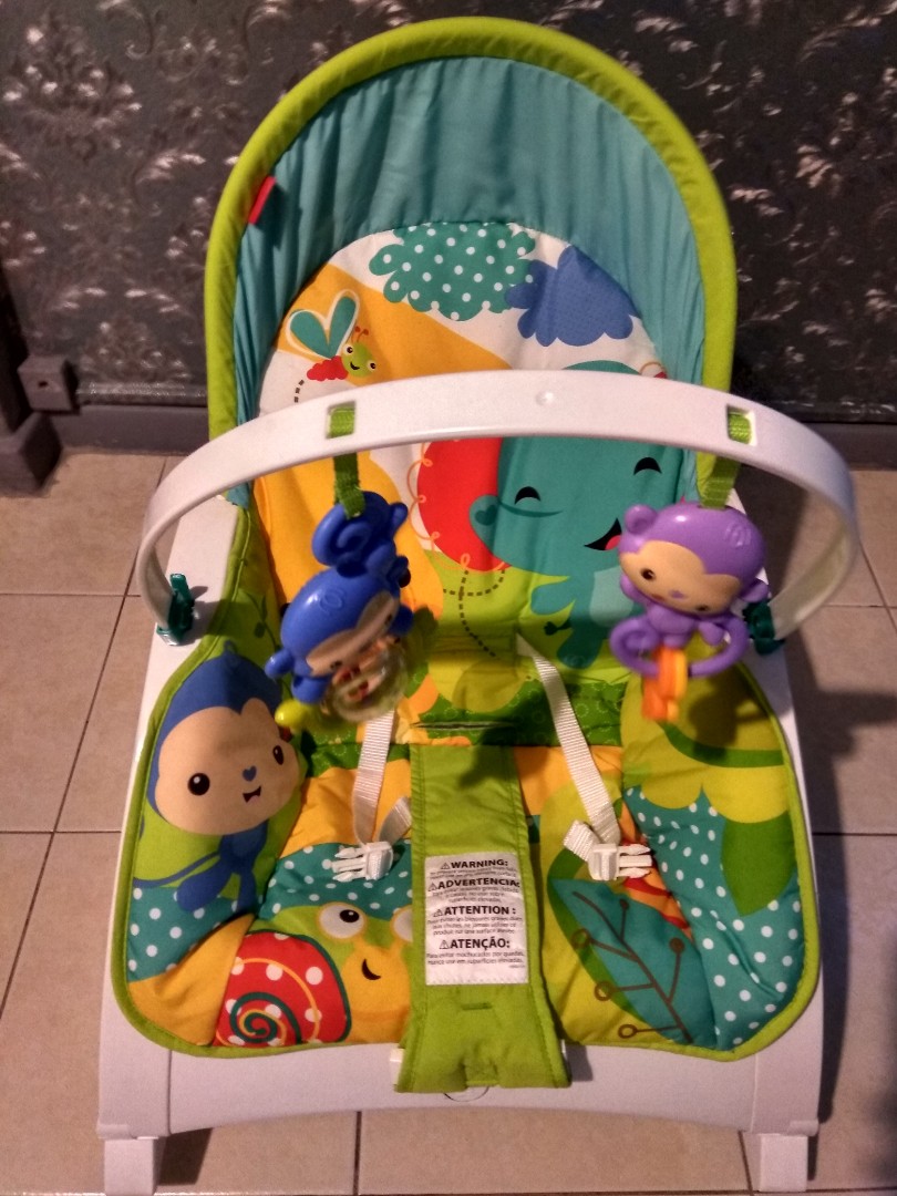 Fisher price rocker (rainforest), Babies & Kids, Infant Playtime on ...
