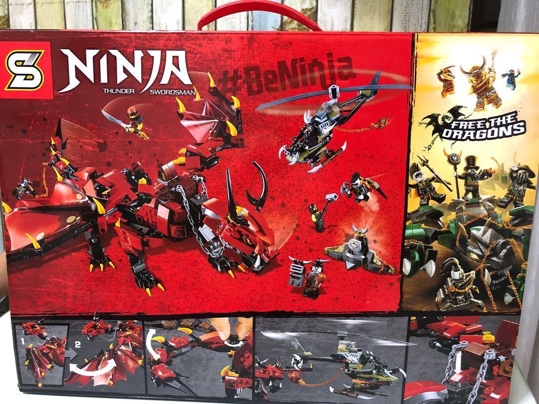 Flash Saleslego Compatible Set Ninjago Dragon Set Red Dragon Firstbourne Highly