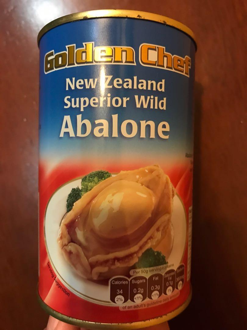 Golden Chef New Zealand Abalone Net weight 425g, Food & Drinks, Chilled ...