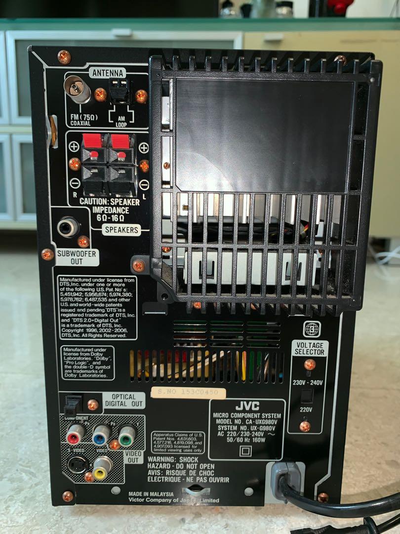 JVC UX-G980V, Audio, Other Audio Equipment on Carousell