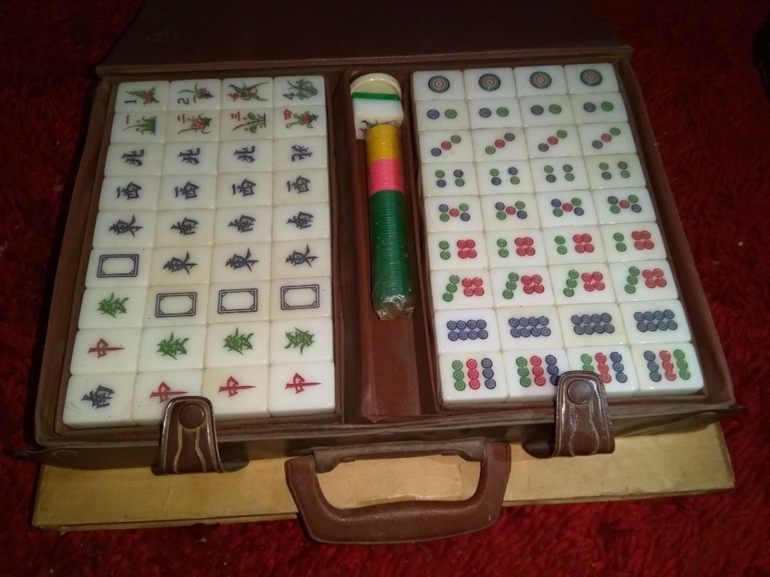 Mahjong Cina Asli, Antik, Lainnya di Carousell