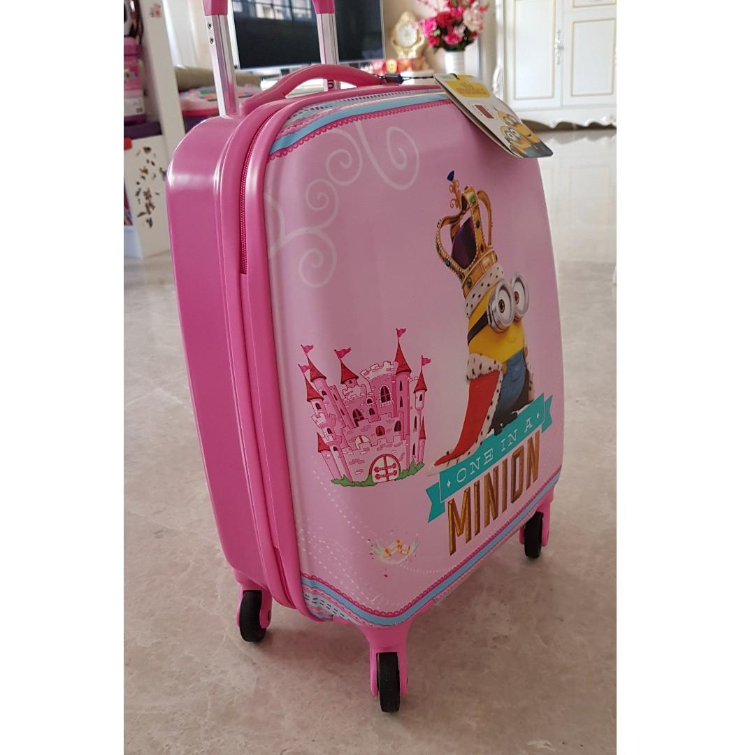 Minion traveller luggage, Everything Else on Carousell