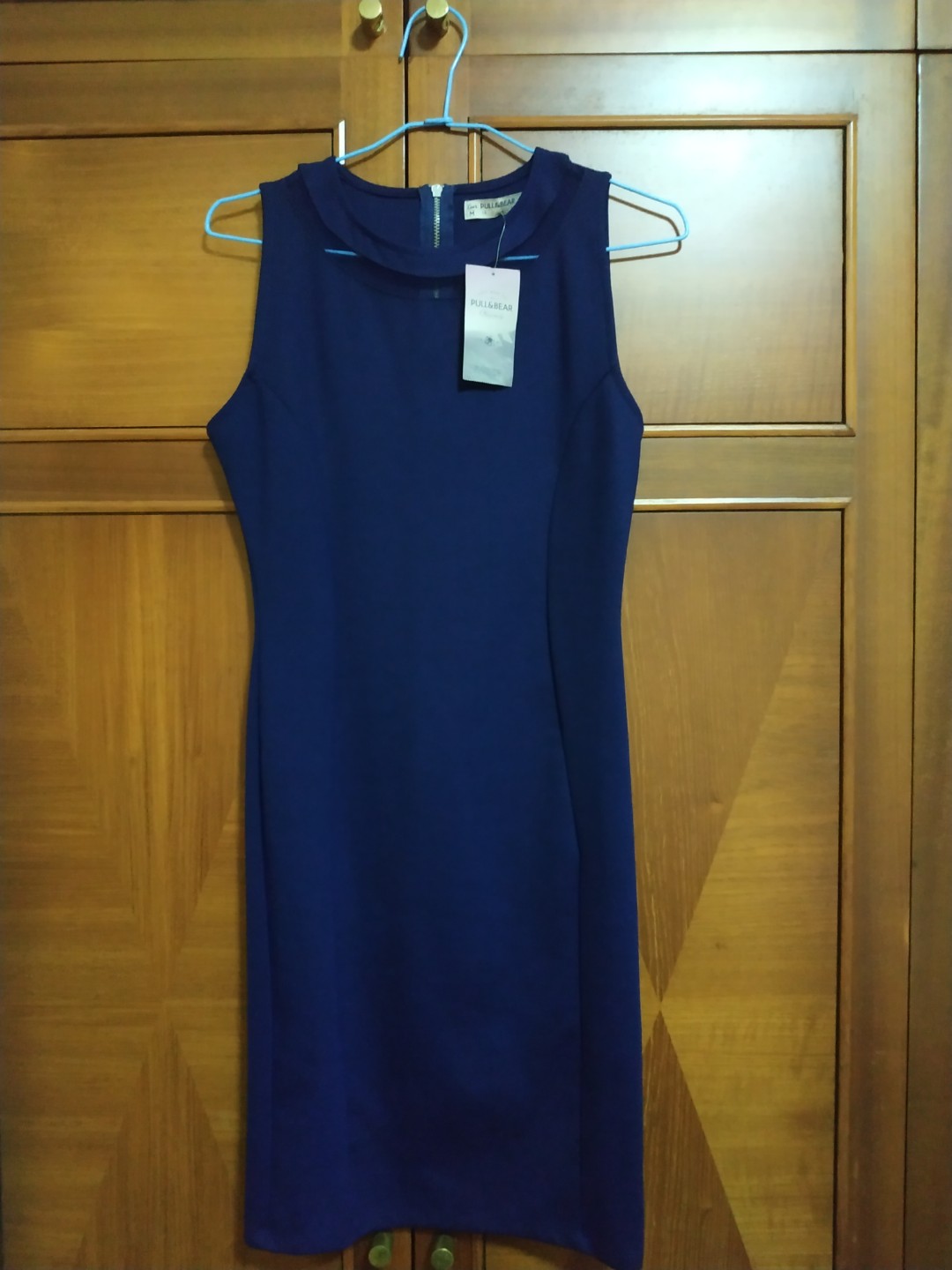 Navy Blue Work Dress, Women's Fashion, Dresses & Sets, Dresses on Carousell
