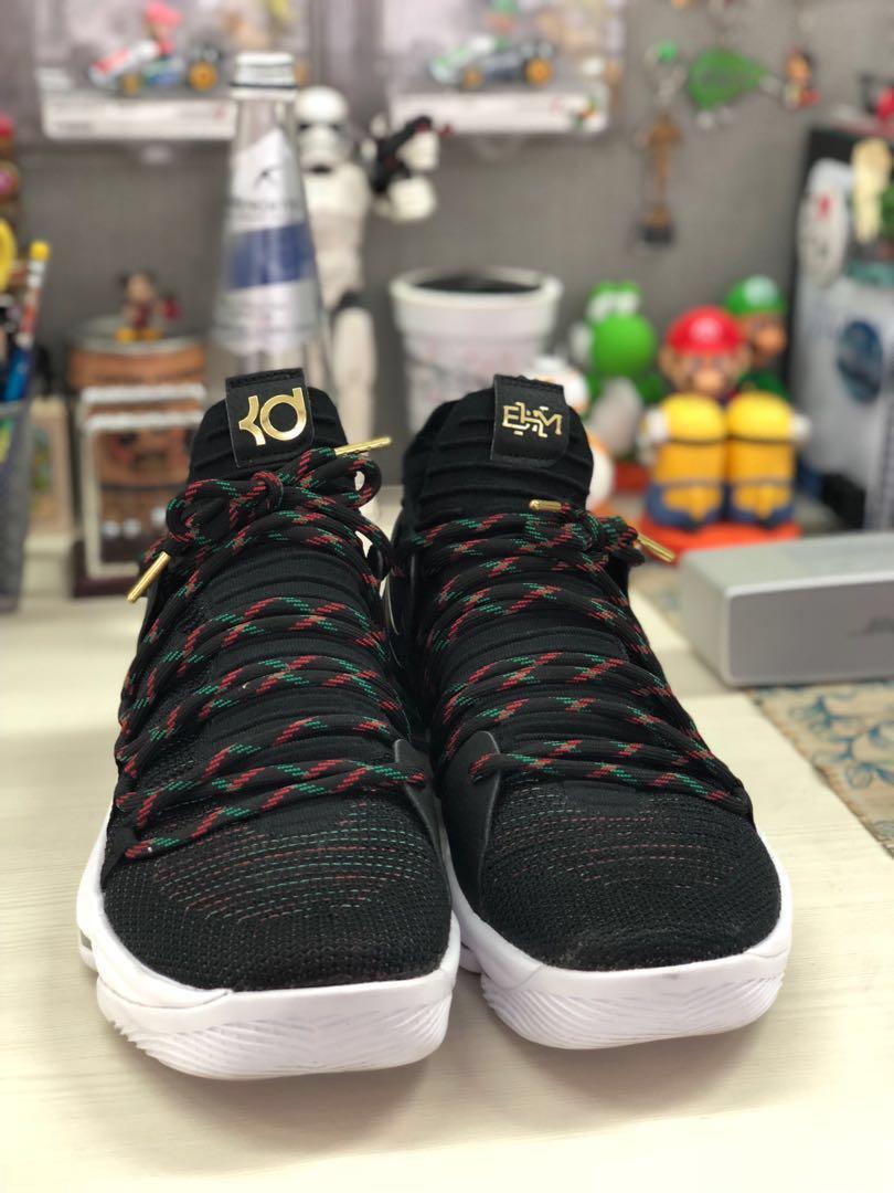 Nike KD X / 10 BHM edition (not sold in Indonesia), Fesyen Pria, Sepatu di Carousell