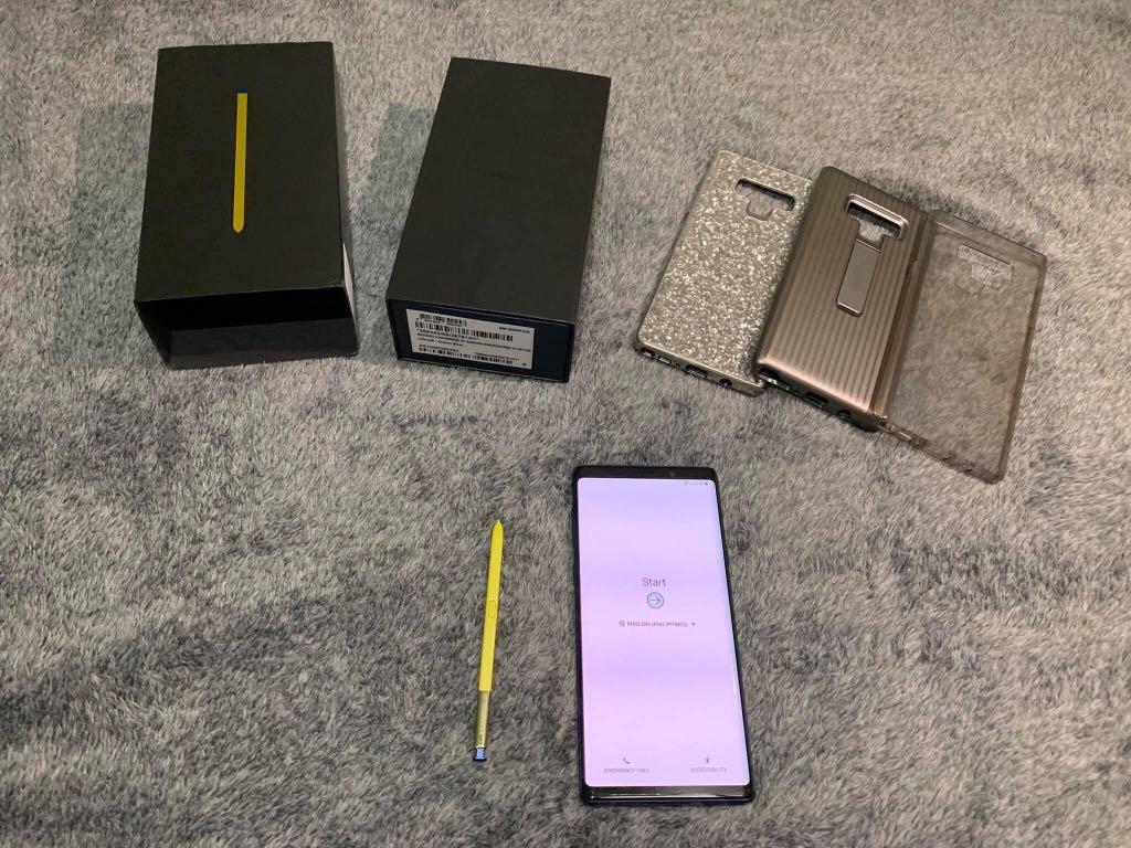 Preloved Samsung Note 9 Ocean Blue 128GB, Mobile Phones & Gadgets ...