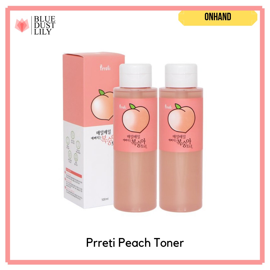 Prreti Peach Toner 500ml and 100ml (Takal Size), Beauty & Personal Care ...