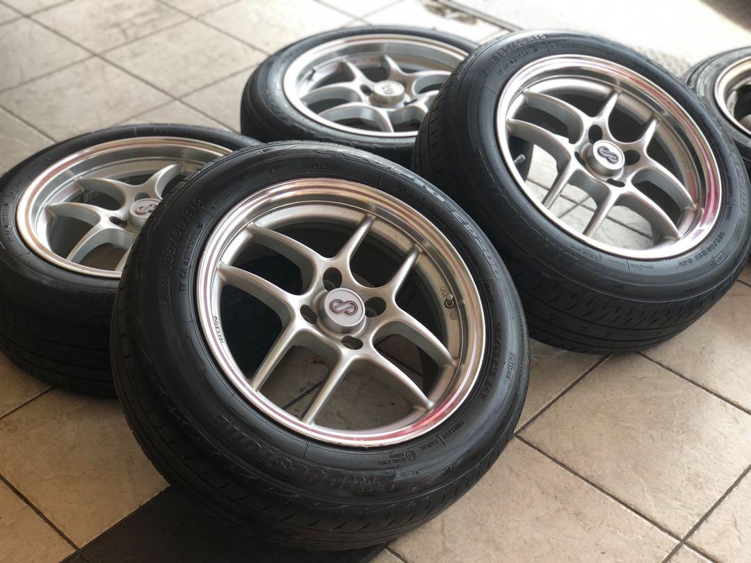 Rim Enkei CPS 15 inci, Auto Accessories on Carousell