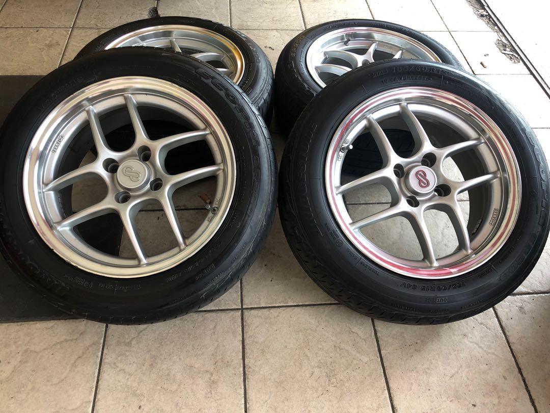 Rim Enkei CPS 15 inci, Auto Accessories on Carousell