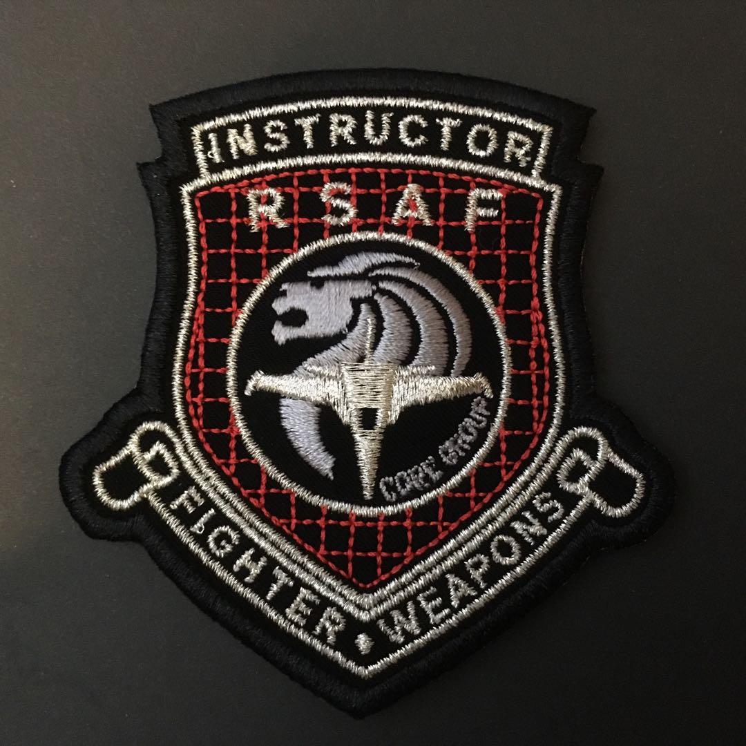RSAF Republic of Singapore Air Force Squadron Patch, Hobbies & Toys ...