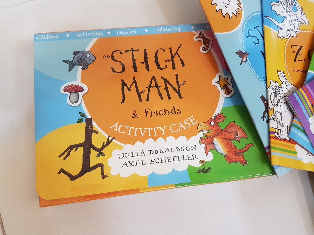 Stick Man Activity Case (Box of 5 Books), Hobbies & Toys, Books ...