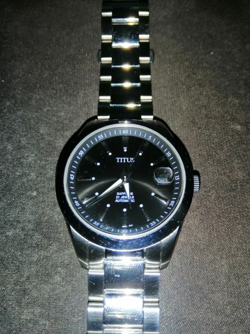Titus Automatic Watch, Men's Fashion, Watches & Accessories, Watches on ...