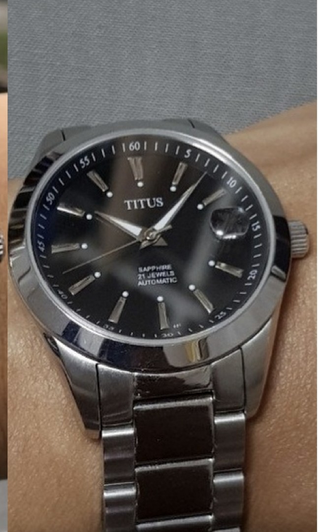 Titus Automatic Watch, Men's Fashion, Watches & Accessories, Watches on ...