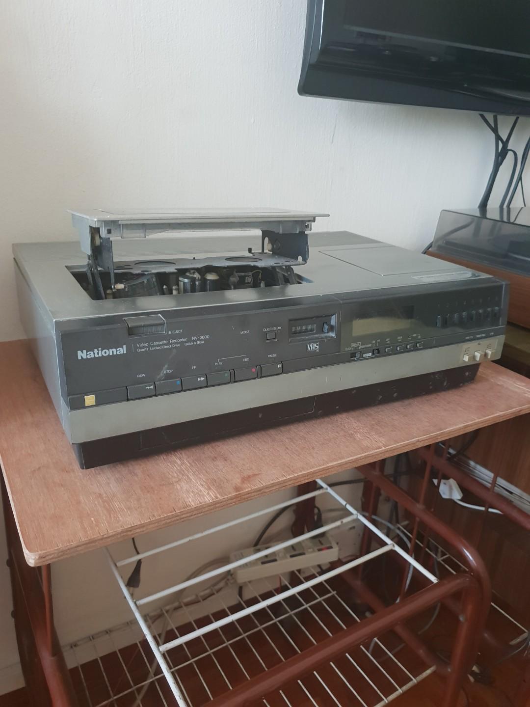 Vintage props video player video cassette recorder VCR (rental only ...