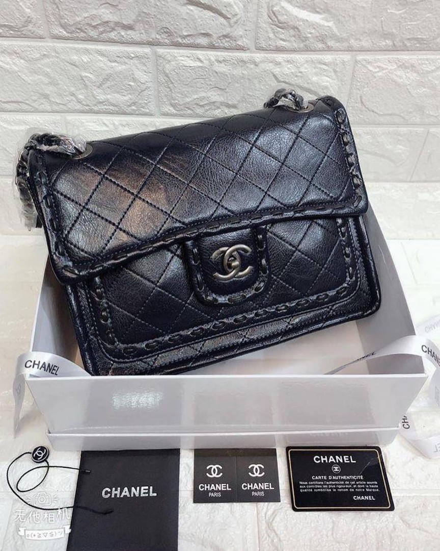 Chanel Sling Chain Bag, Women's Fashion, Bags & Wallets, Cross-body ...