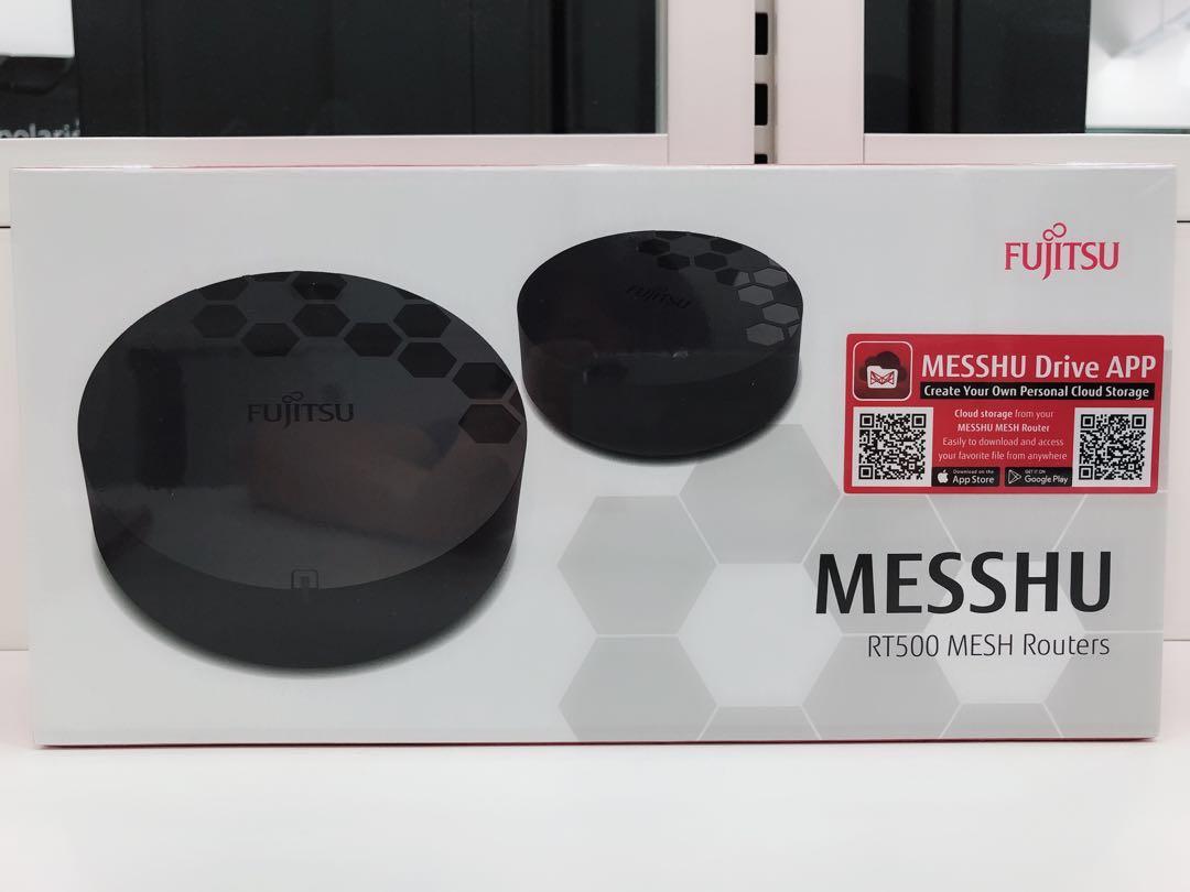 Fujitsu Messhu RT500 MESH Router Twin Pack, Computers & Tech, Parts ...