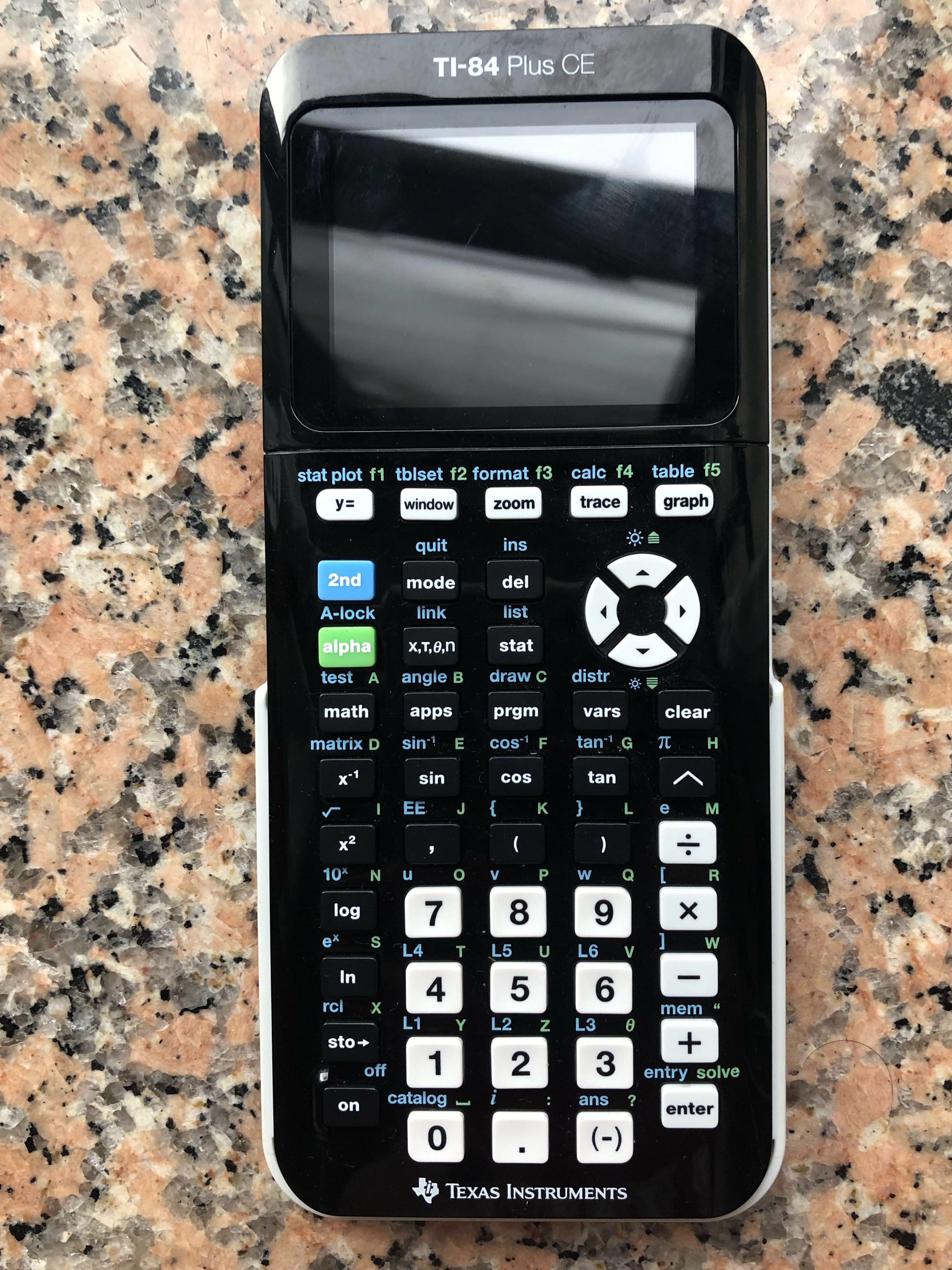 Graphic Calculator T1-84Plus CE, Computers & Tech, Office & Business ...