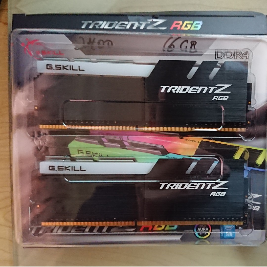 G.skill Trident RGB 8gbx2 2400, Computers & Tech, Parts & Accessories ...