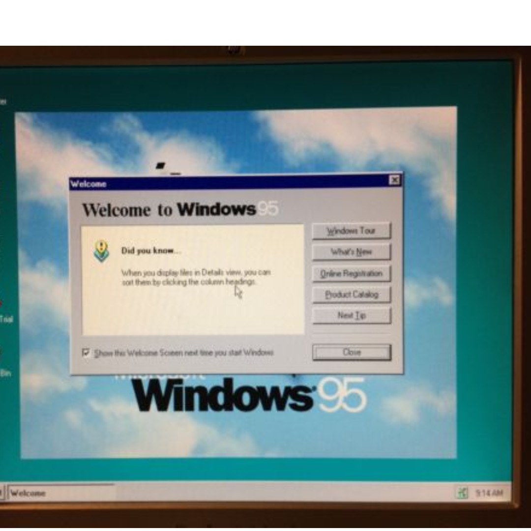 Microsoft Windows 95 Desktop Computer PC, Computers & Tech, Parts ...