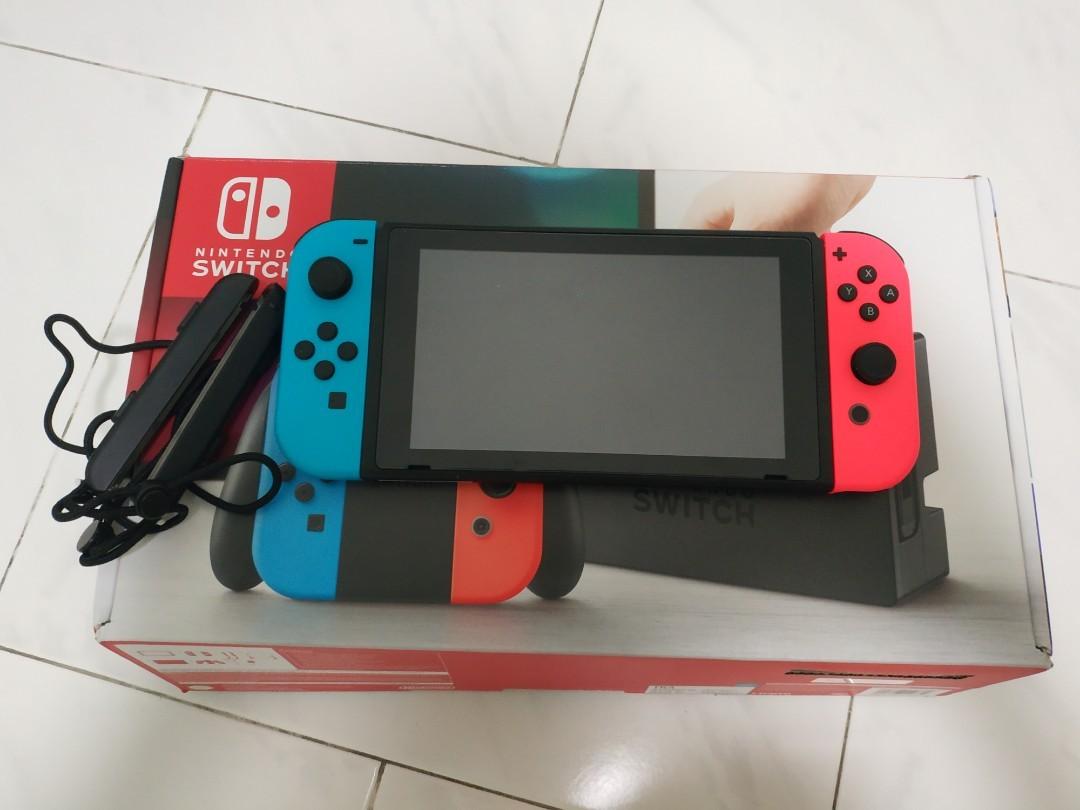 Nintendo Switch (Neon), Video Gaming, Video Game Consoles, Nintendo on Carousell