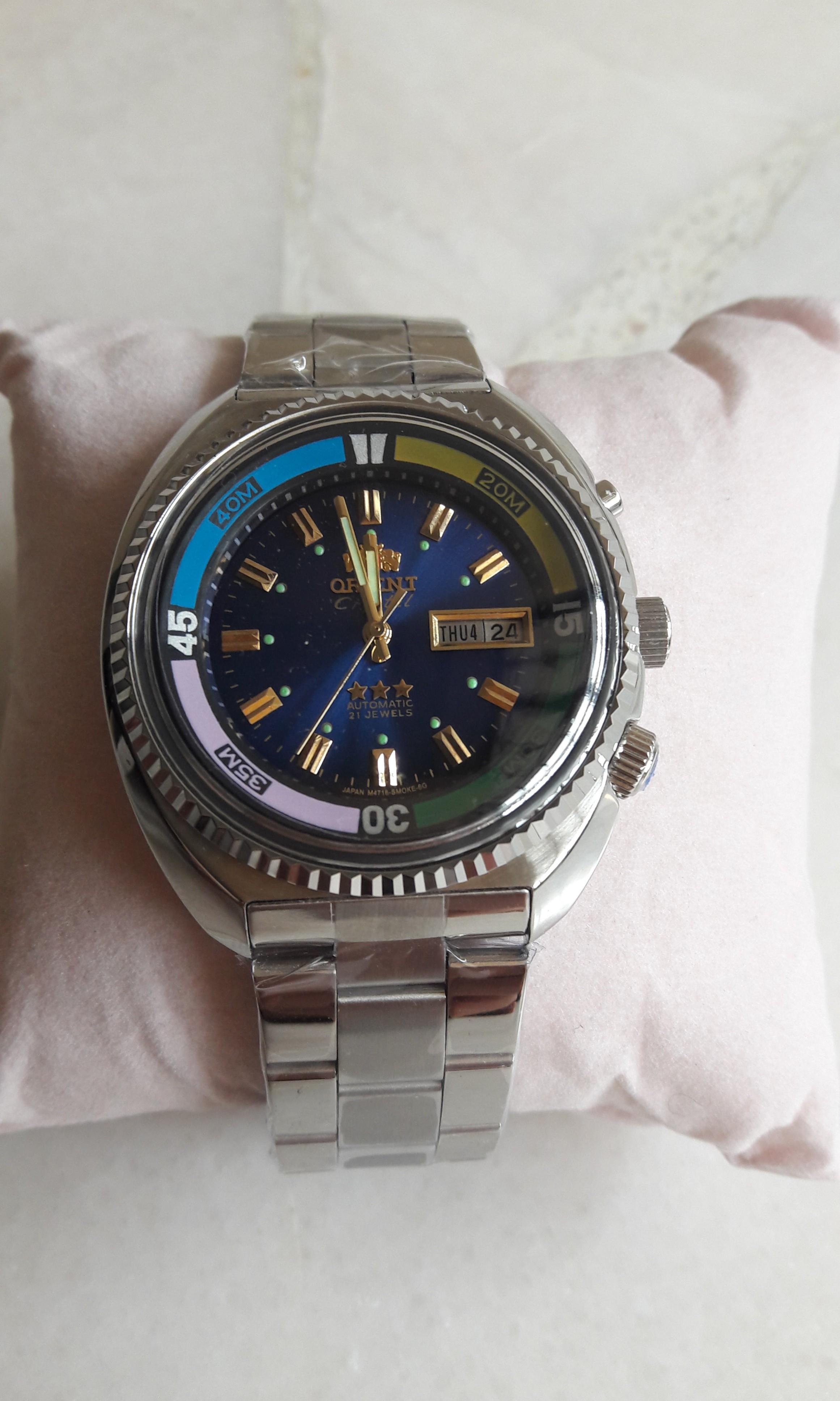 Orient Crystal Mechanical Automatic watch, Luxury, Watches on Carousell