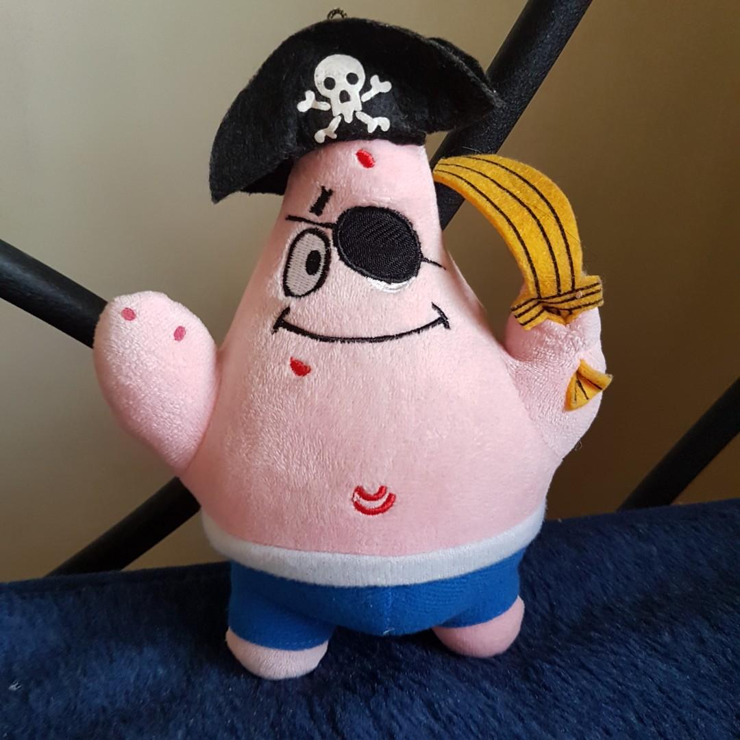 Patrick Star Stuffed Toy, Hobbies & Toys, Toys & Games on Carousell