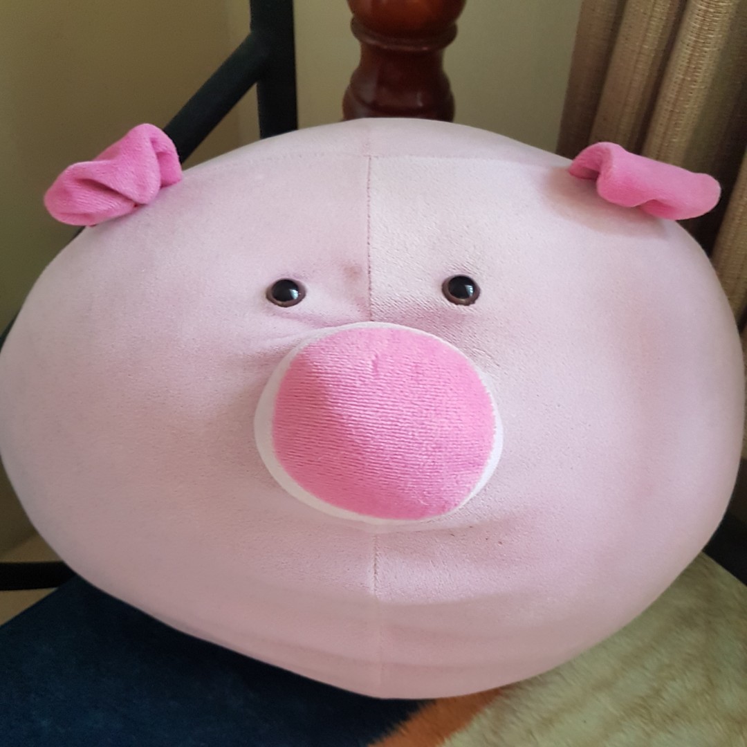 Pink Pig Stuffed Toy, Hobbies & Toys, Toys & Games on Carousell
