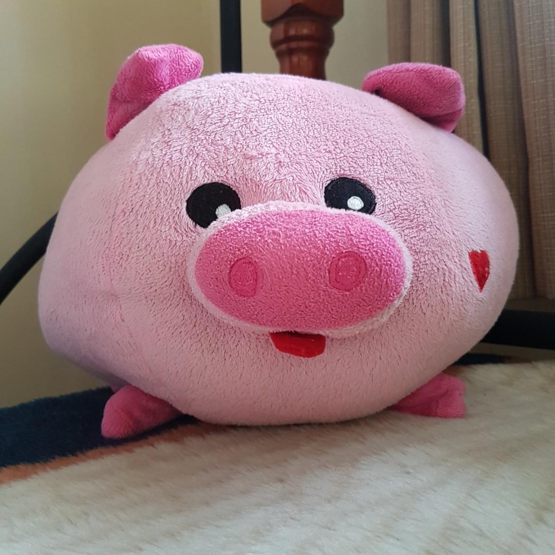 Pink Piggy Stuffed Toy, Hobbies & Toys, Toys & Games on Carousell