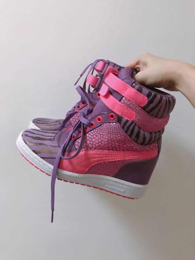 Puma high cut sneakers, Women's Fashion, Footwear, Sneakers on Carousell