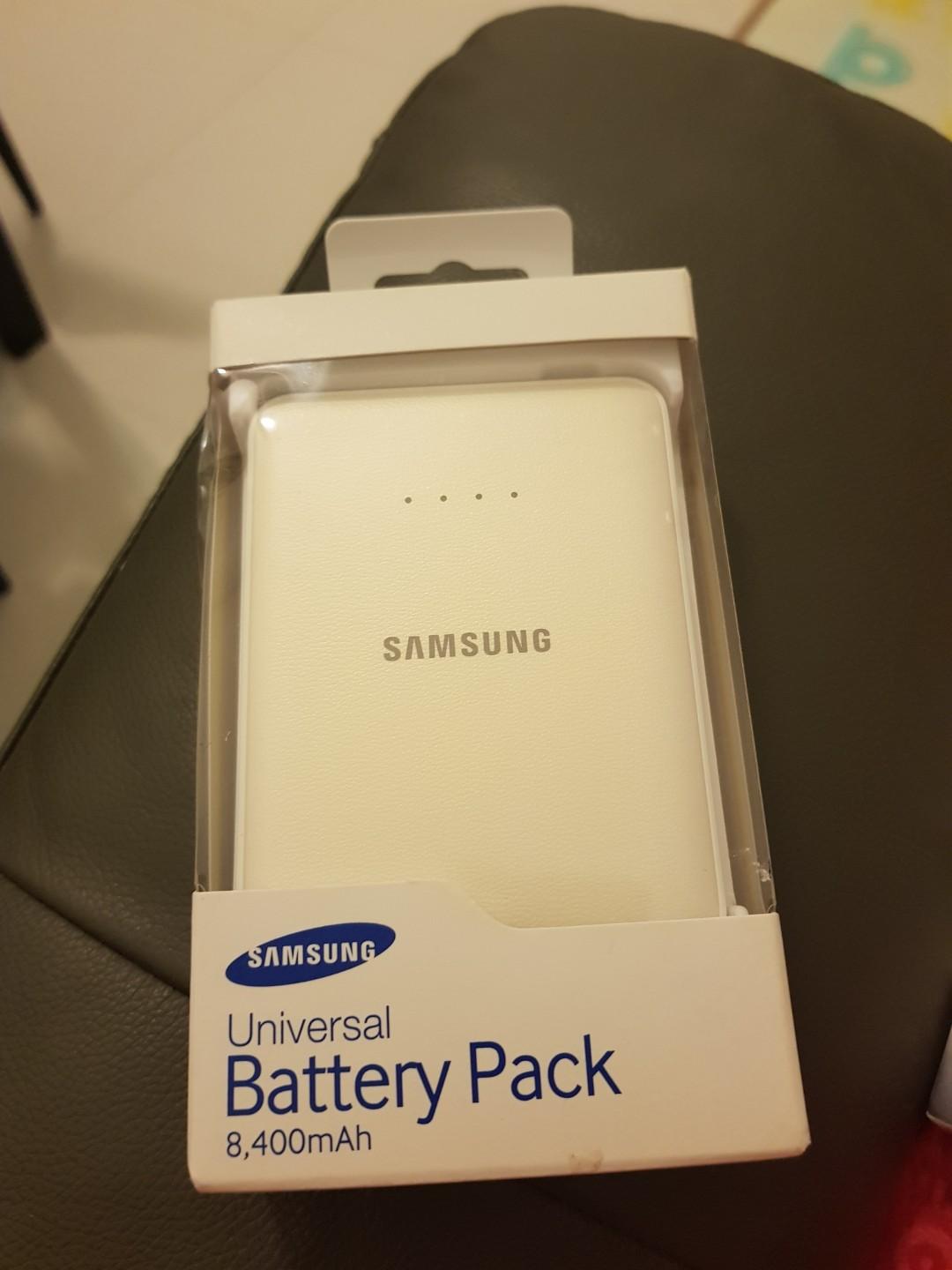 Samsung Universal Battery Pack 8400mAh, Mobile Phones & Gadgets, Mobile ...