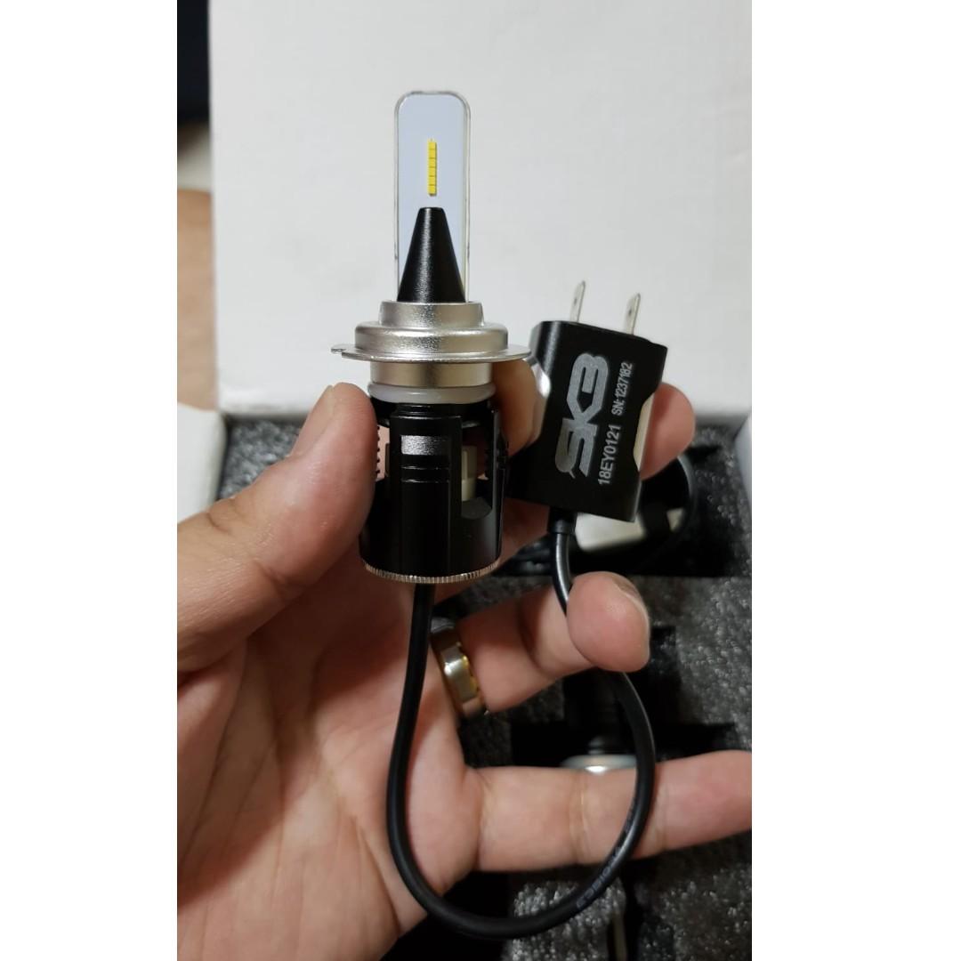 SKB LED Headlight Bulb 6000K (H7), Car Accessories, Electronics ...