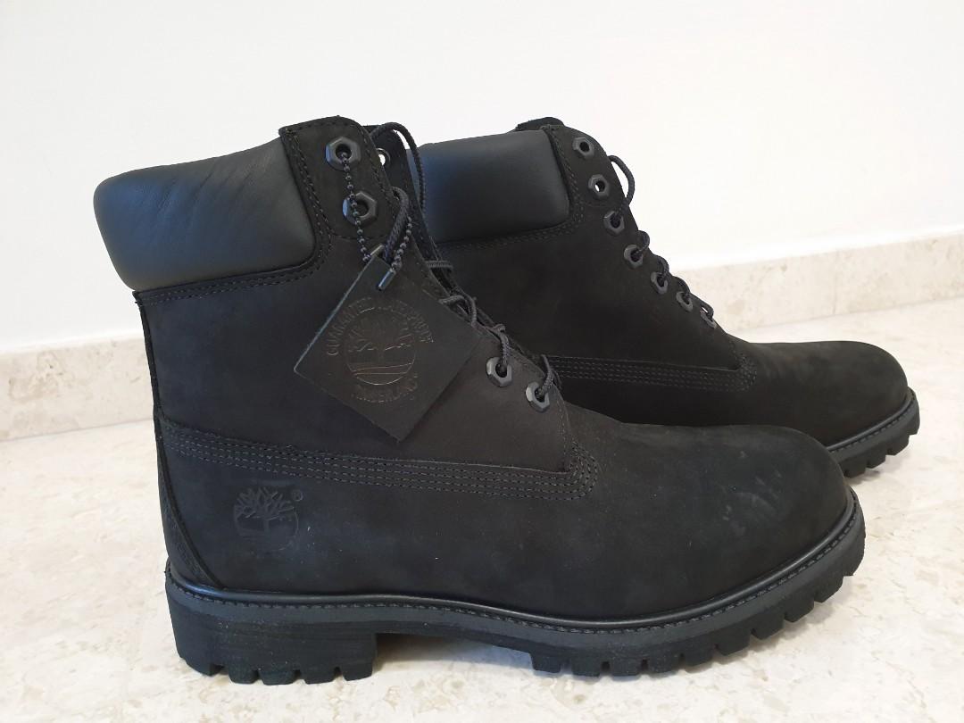 Timberland Icon 6 Inch Premium Boots (Black Boots/Waterproof), Men's ...