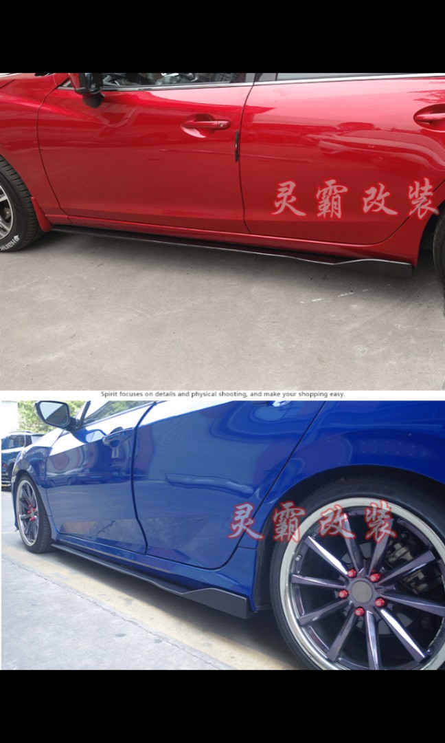 Universal side bumper lip, Car Accessories, Accessories on Carousell
