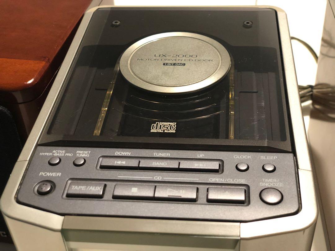 Vintage JVC mini compo, Audio, Portable Music Players on Carousell