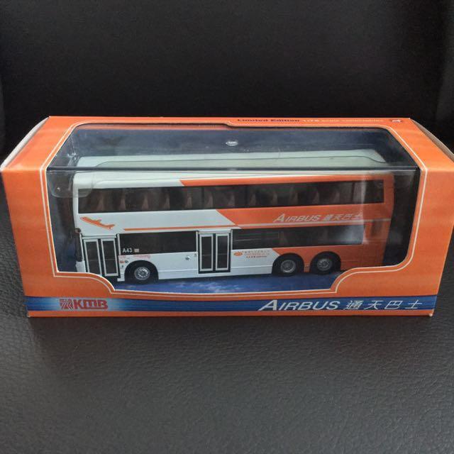 (激罕絕版) CORGI 2000年 九巴 龍運 通天巴士 模型 特別版 1:76 KMB Long Win AirBus Model ...